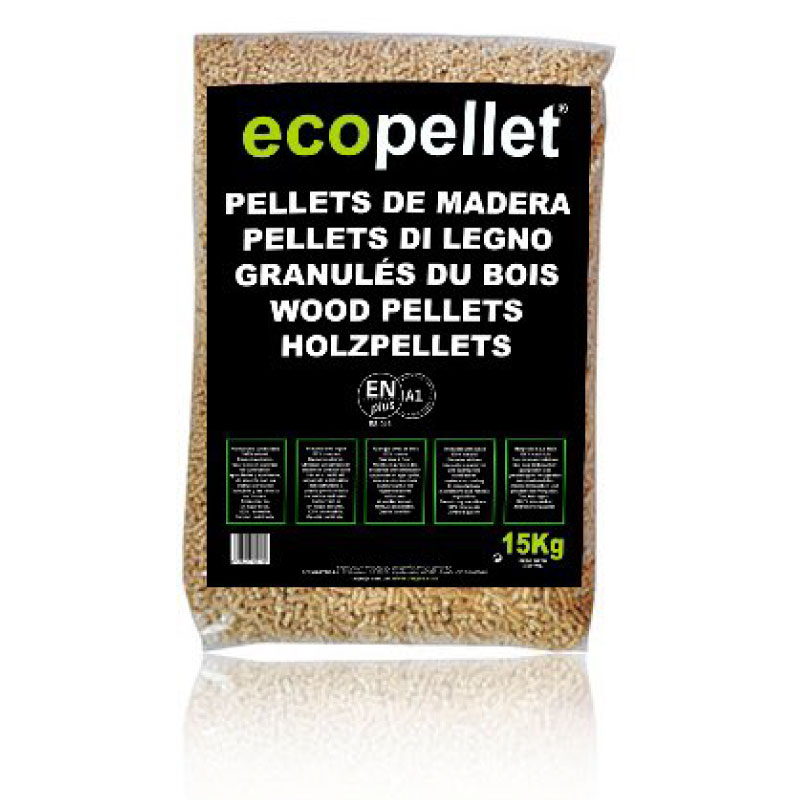 Saco de pellets Ecopellet de 15 kg